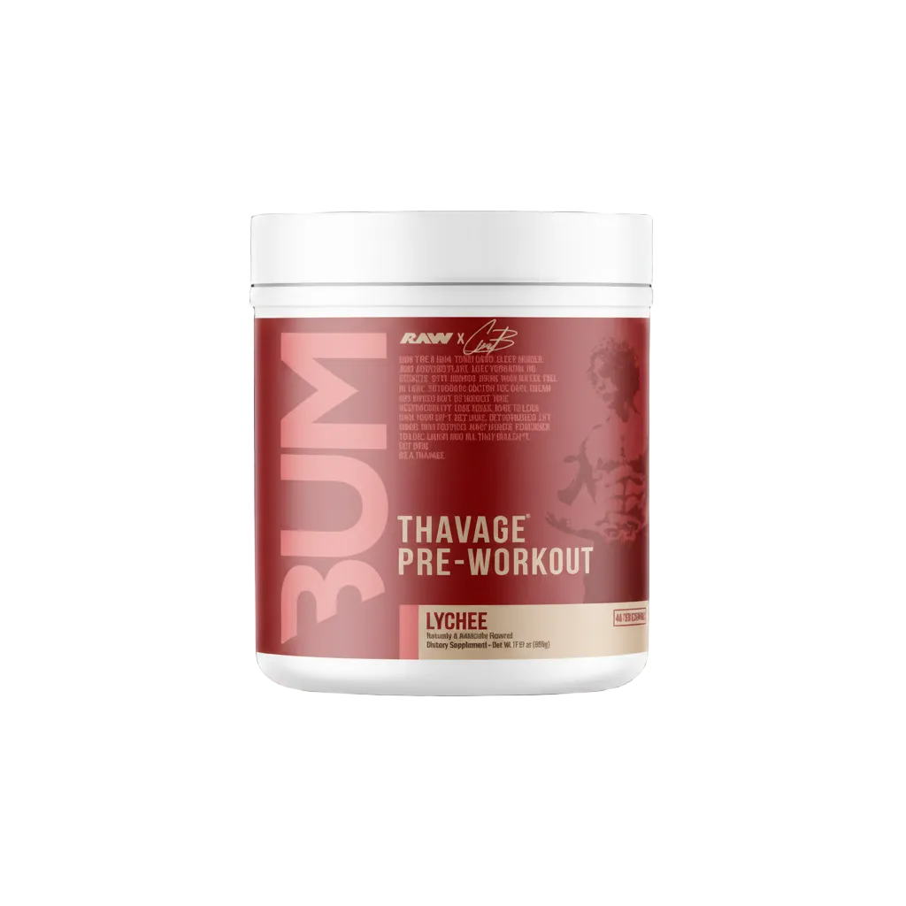 RAW CBUM THAVAGE (40 Servicios) – Muscle STMX