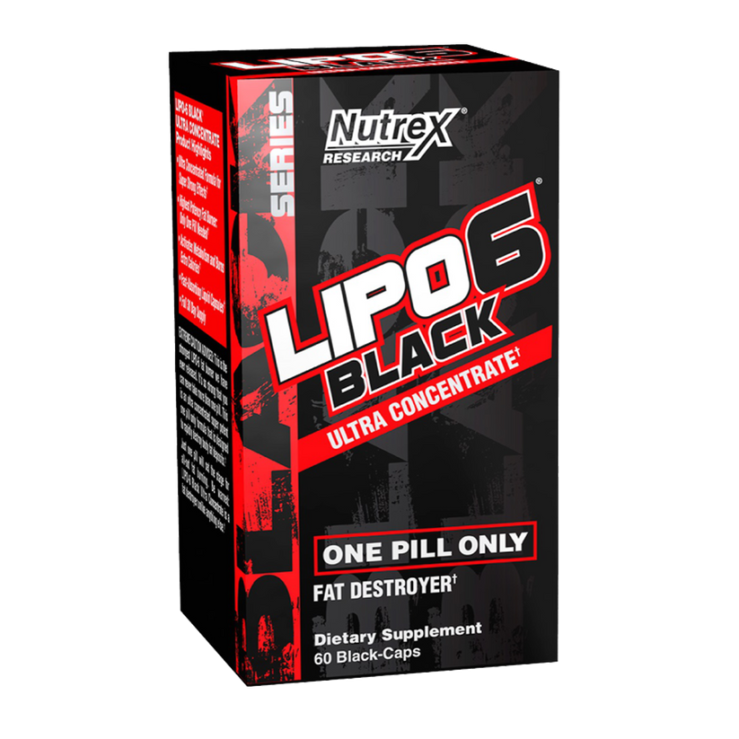 Nutrex Lipo 6 BLACK 60 Cápsulas – Muscle STMX